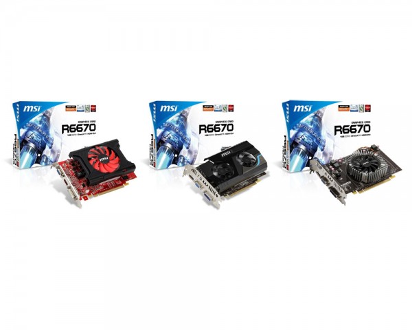 » MSI R6670-MD1GD3 (ATI Radeon HD 6670, GDDR3 1024MB, 128-bit, PCI-E 2.1)